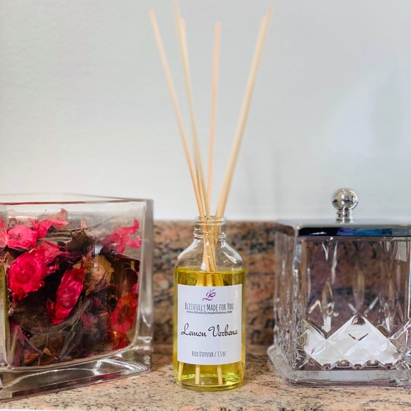 Blissfully Made for You | Accents | Reed Diffuser Lemon Verbena New ...